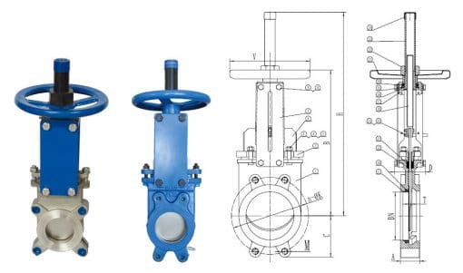 Hand Wheel Knife Gate Valve – QingGuan Valves
